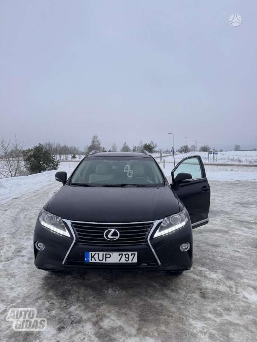 Black Lexus rx-350 2015 in Vilnius, with an engine capacity of 3.50 L and mileage of 228 thousand km for 13990 €, photo 5 on AUTOMOTO.COM.LV