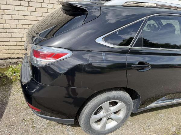 Black Lexus rx-350 2015 in Mazeikiai, with an engine capacity of 0.35 L and mileage of 11 thousand km for 7900 €, photo 7 on AUTOMOTO.COM.LV