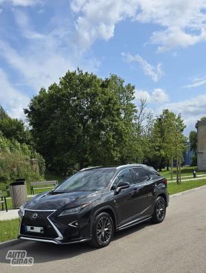 Melns Lexus rx-350 2017 Kauņa, ar dzinēja tilpumu 3.50 L un nobraukumu 110 tūkst. km par 23300 €, foto  vietnē AUTOMOTO.COM.LV