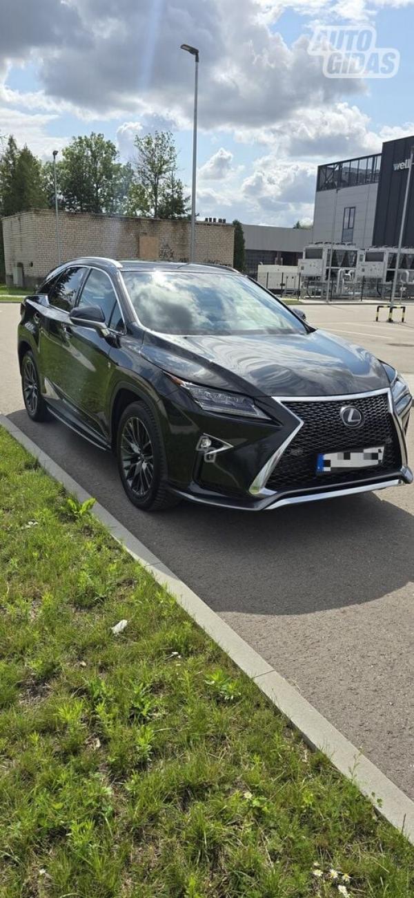 Melns Lexus rx-350 2017 Kauņa, ar dzinēja tilpumu 3.50 L un nobraukumu 110 tūkst. km par 23300 €, foto 2 vietnē AUTOMOTO.COM.LV