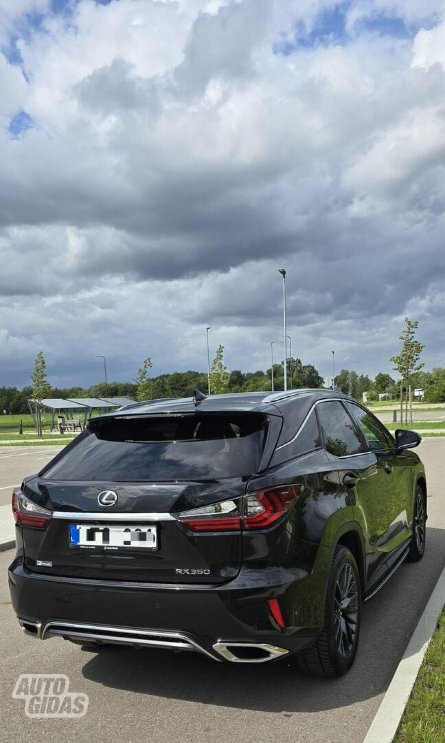 Melns Lexus rx-350 2017 Kauņa, ar dzinēja tilpumu 3.50 L un nobraukumu 110 tūkst. km par 23300 €, foto 4 vietnē AUTOMOTO.COM.LV