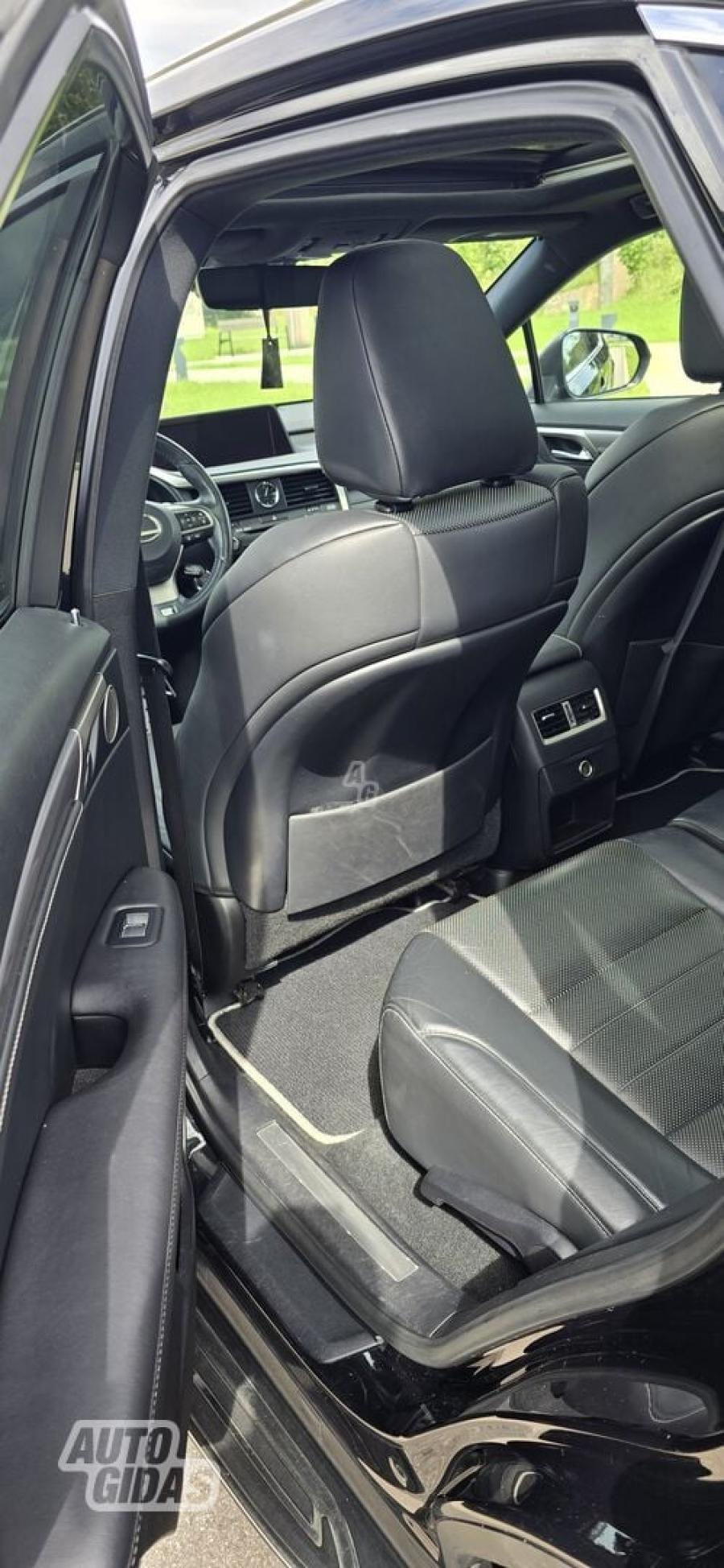 Melns Lexus rx-350 2017 Kauņa, ar dzinēja tilpumu 3.50 L un nobraukumu 110 tūkst. km par 23300 €, foto 7 vietnē AUTOMOTO.COM.LV