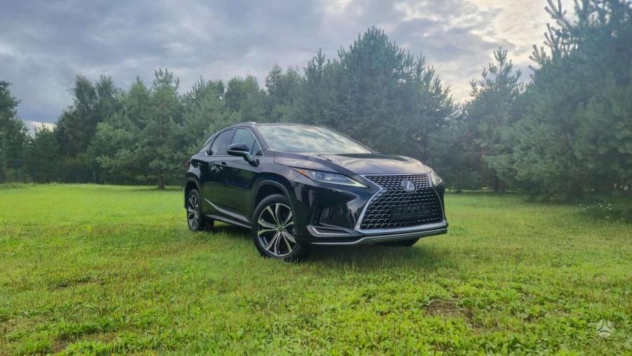 Black Lexus rx-350 2022 in Panevezys, with an engine capacity of 0.00 L and mileage of 47 thousand km for 38900 €, photo 1 on AUTOMOTO.COM.LV