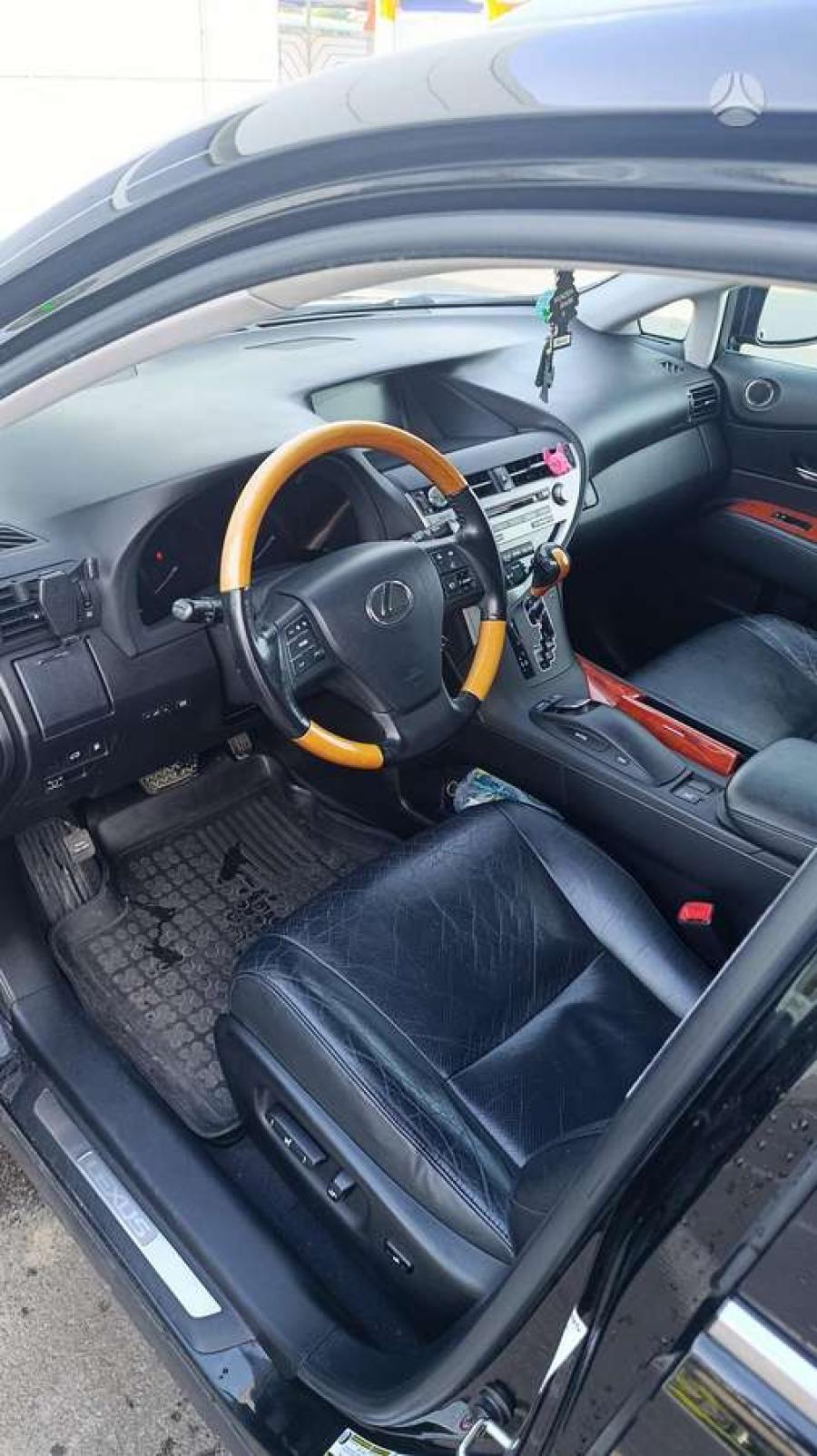 Melns Lexus rx-350 2011 Viļņa, ar dzinēja tilpumu 3.50 L un nobraukumu 223 tūkst. km par 13500 €, foto 18 vietnē AUTOMOTO.COM.LV
