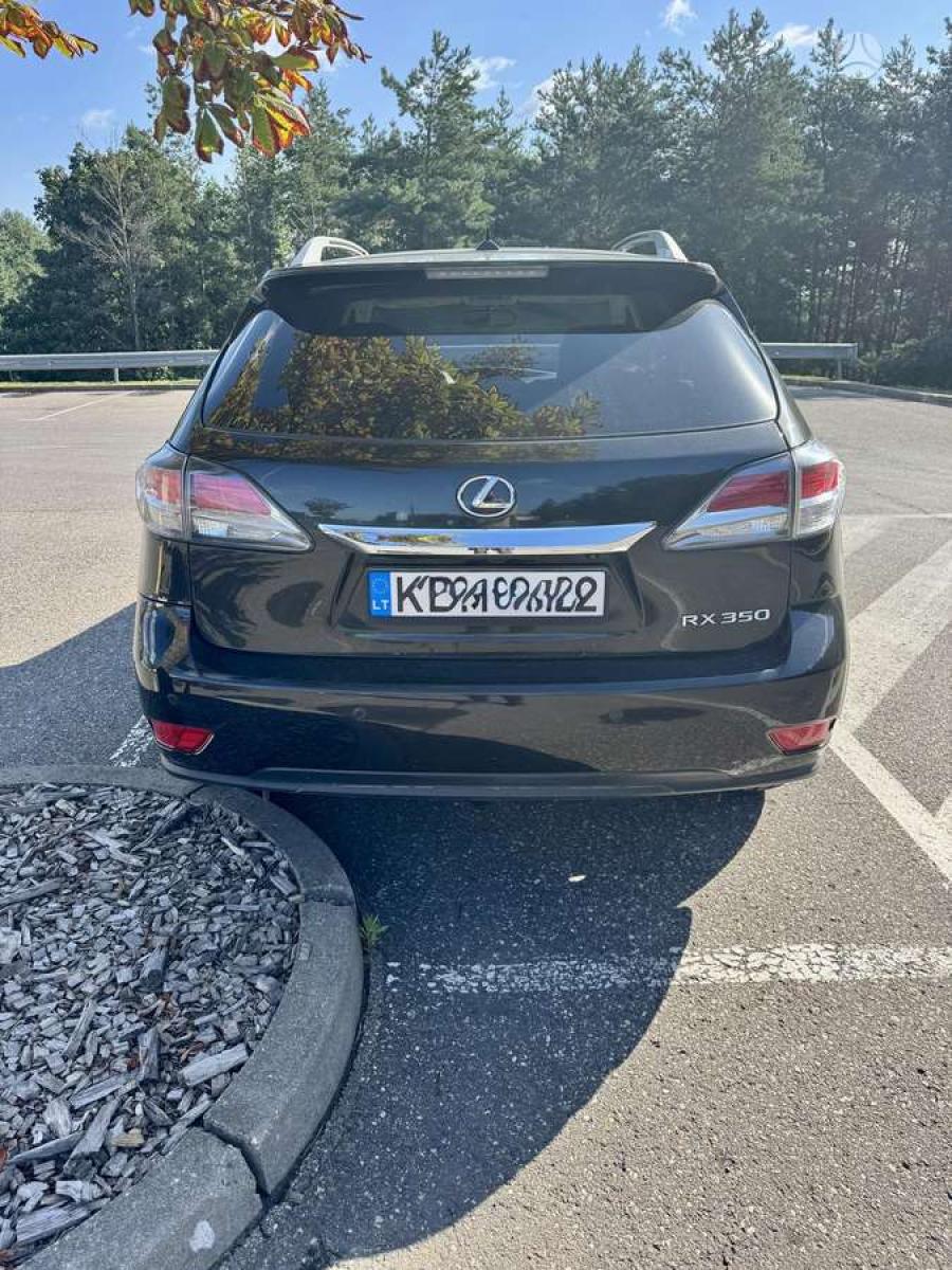 Melns Lexus rx-350 2013 Viļņa, ar dzinēja tilpumu 3.46 L un nobraukumu 230 tūkst. km par 10700 €, foto 4 vietnē AUTOMOTO.COM.LV