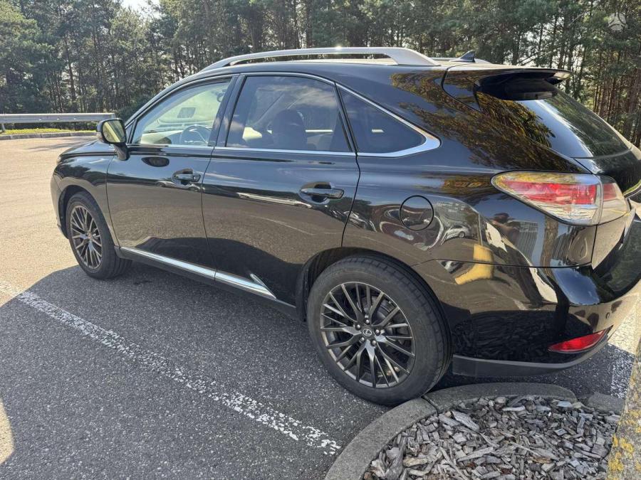 Melns Lexus rx-350 2013 Viļņa, ar dzinēja tilpumu 3.46 L un nobraukumu 230 tūkst. km par 10700 €, foto 5 vietnē AUTOMOTO.COM.LV