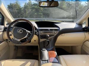 Melns Lexus rx-350 2013 Viļņa, ar dzinēja tilpumu 3.46 L un nobraukumu 230 tūkst. km par 10700 €, foto 7 vietnē AUTOMOTO.COM.LV