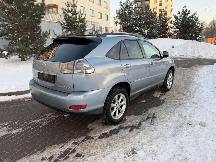 Blue Lexus rx-350 2007 in Vilnius, with an engine capacity of 3.50 L and mileage of 279 thousand km for 4950 €, photo 4 on AUTOMOTO.COM.LV