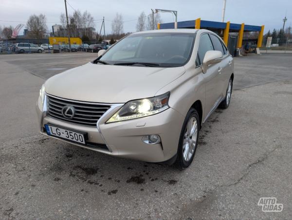 Lexus rx-350 2012 in Panevezys, with an engine capacity of 3.50 L and mileage of 448 thousand km for 8650 €, photo 1 on AUTOMOTO.COM.LV