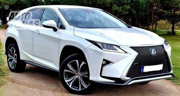Lexus rx-350 2017 in Vilnius, with an engine capacity of 3.50 L and mileage of 78 thousand km for 24500 €, photo 2 on AUTOMOTO.COM.LV