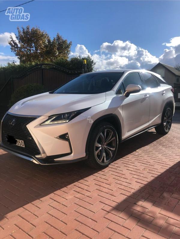 Lexus rx-350 2017 in Vilnius, with an engine capacity of 3.50 L and mileage of 78 thousand km for 24500 €, photo 6 on AUTOMOTO.COM.LV