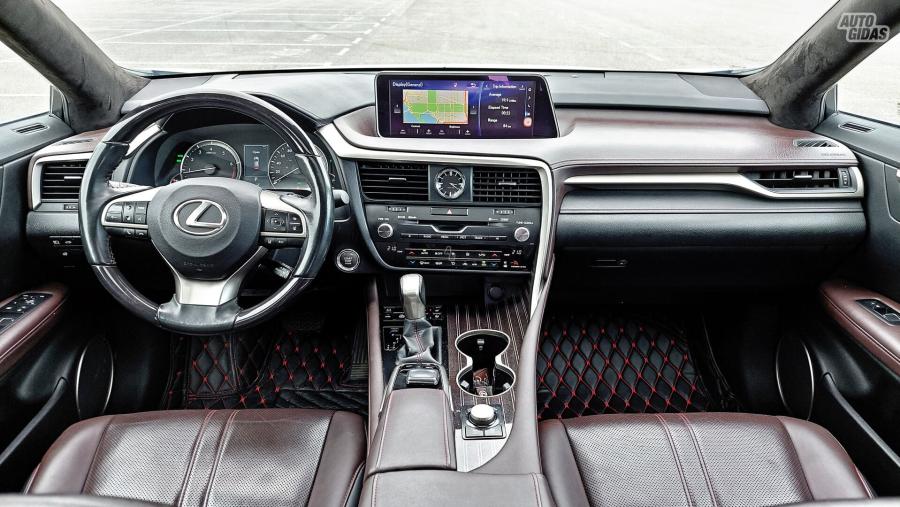 Lexus rx-350 2017 in Vilnius, with an engine capacity of 3.50 L and mileage of 77 thousand km for 25700 €, photo 18 on AUTOMOTO.COM.LV