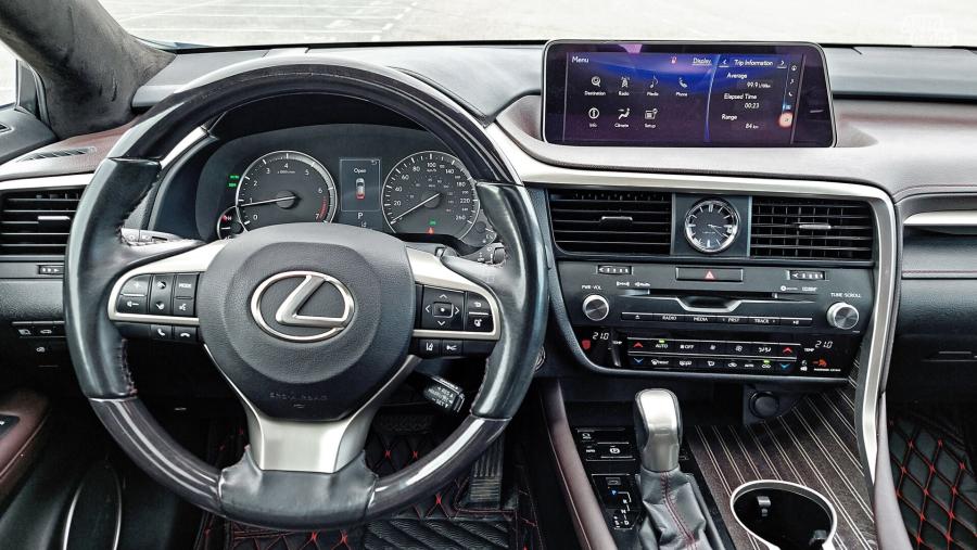 Lexus rx-350 2017 in Vilnius, with an engine capacity of 3.50 L and mileage of 77 thousand km for 25700 €, photo 20 on AUTOMOTO.COM.LV