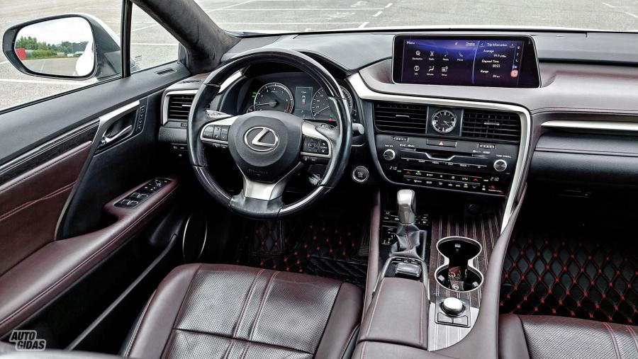Lexus rx-350 2017 in Vilnius, with an engine capacity of 3.50 L and mileage of 77 thousand km for 25700 €, photo 21 on AUTOMOTO.COM.LV
