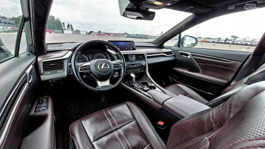 Lexus rx-350 2017 in Vilnius, with an engine capacity of 3.50 L and mileage of 77 thousand km for 25700 €, photo 22 on AUTOMOTO.COM.LV