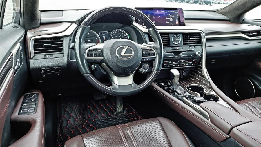 Lexus rx-350 2017 in Vilnius, with an engine capacity of 3.50 L and mileage of 77 thousand km for 25700 €, photo 24 on AUTOMOTO.COM.LV
