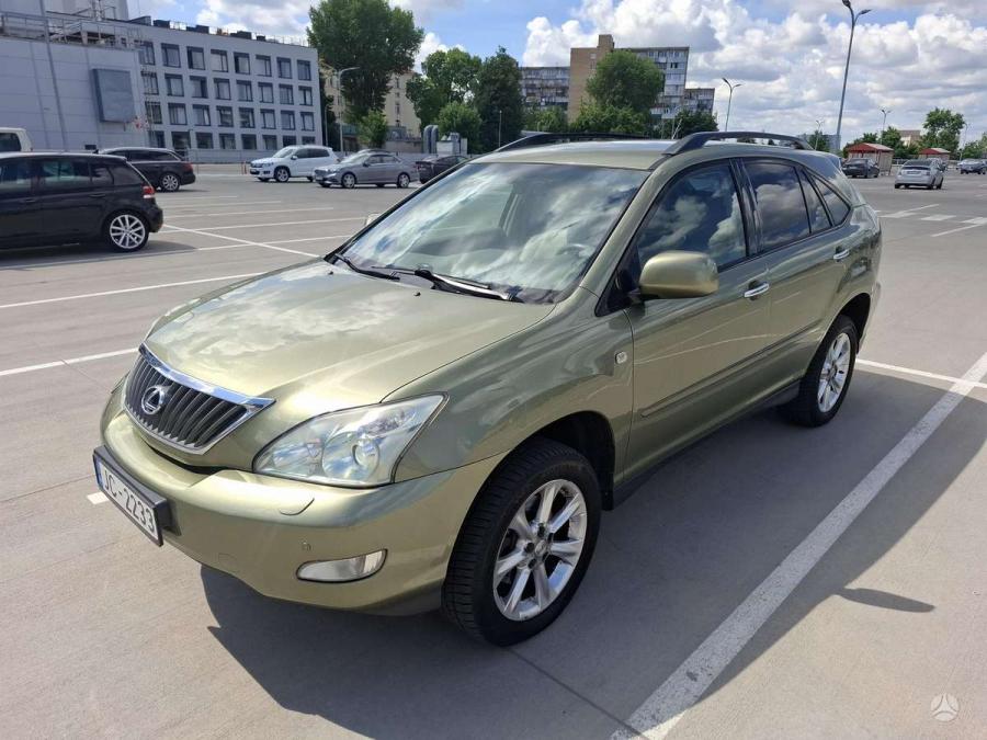 Zaļš Lexus rx-350 2008 Viļņa, ar dzinēja tilpumu 3.46 L un nobraukumu 237 tūkst. km par 4900 €, foto 1 vietnē AUTOMOTO.COM.LV