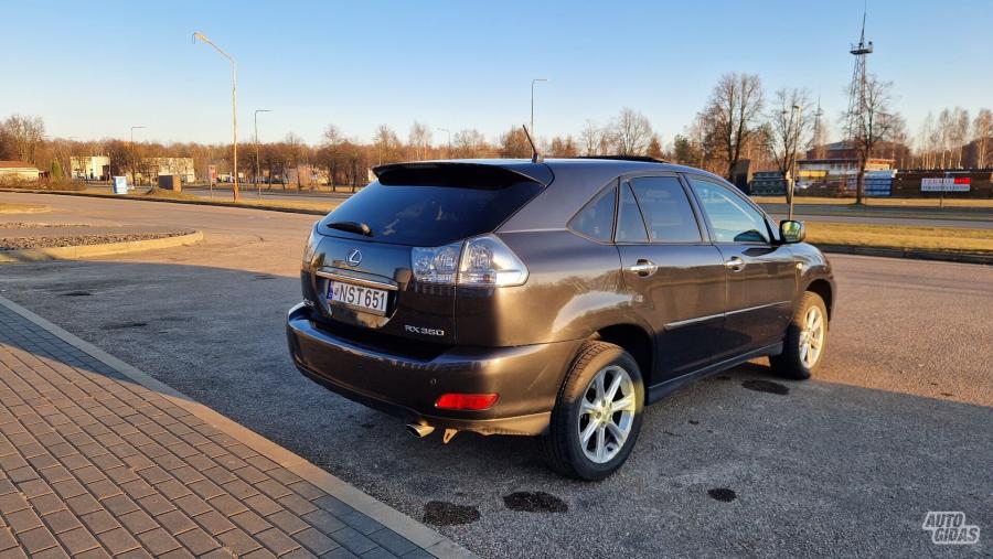 Grey Lexus rx-350 2008 in Kaunas, with an engine capacity of 3.50 L and mileage of 185 thousand km for 8290 €, photo 5 on AUTOMOTO.COM.LV