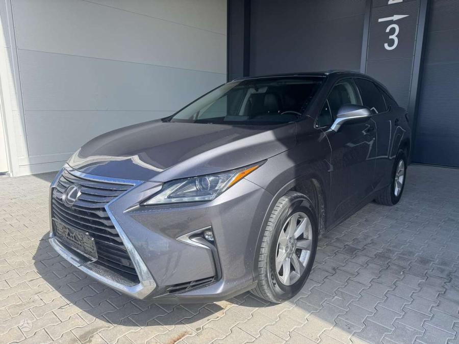 Grey Lexus rx-350 2016 in Vilnius, with an engine capacity of 3.46 L and mileage of 300 thousand km for 18500 €, photo 1 on AUTOMOTO.COM.LV