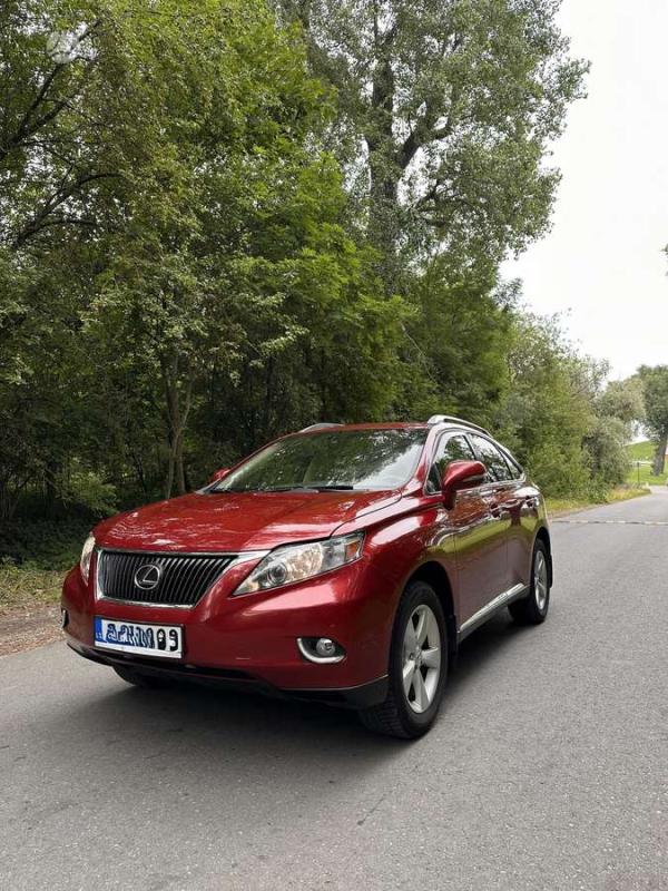 Red Lexus rx-350 2010 in Kaunas, with an engine capacity of 3.46 L and mileage of 219 thousand km for 11750 €, photo 2 on AUTOMOTO.COM.LV