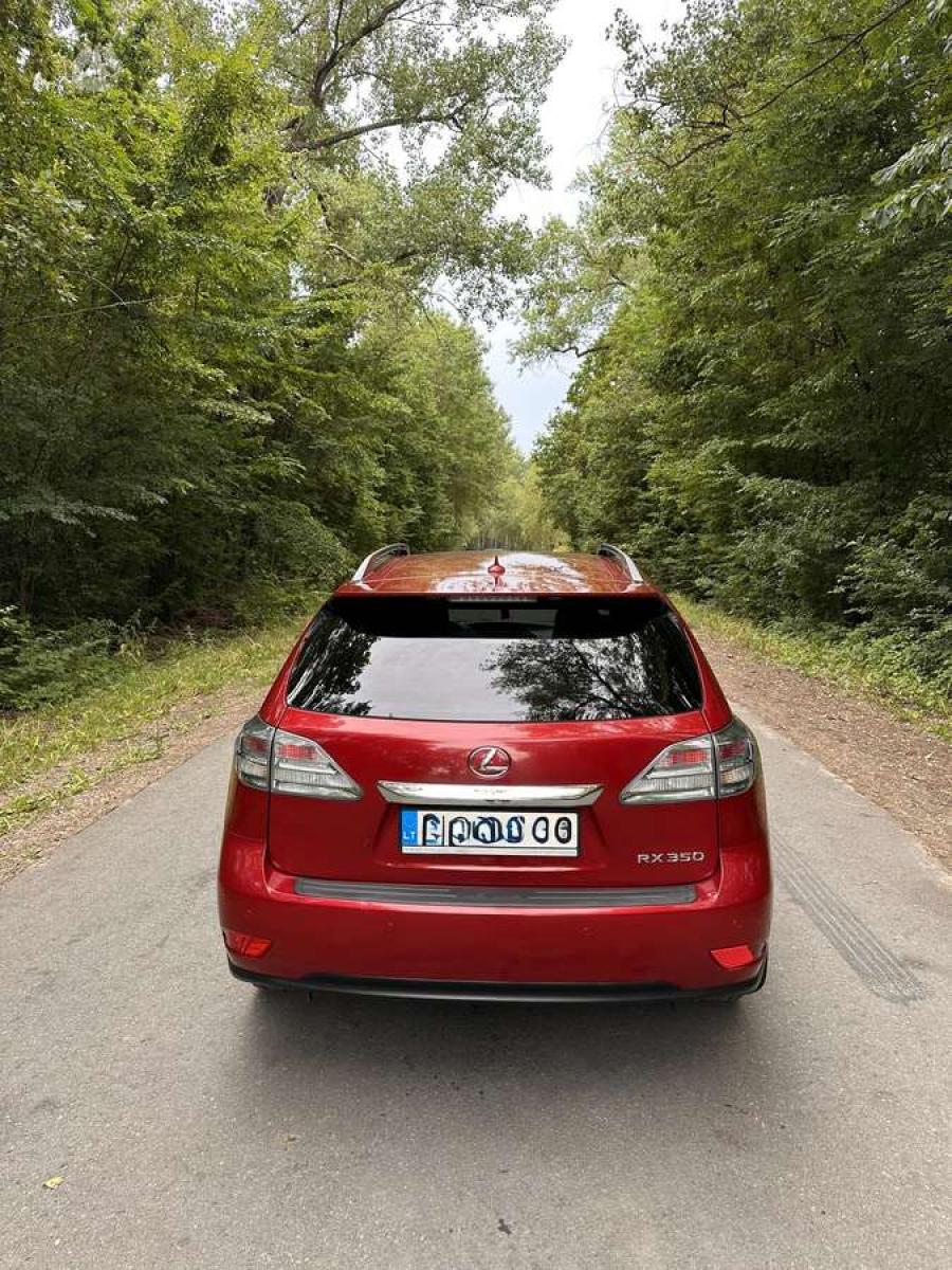 Sarkans Lexus rx-350 2010 Kauņa, ar dzinēja tilpumu 3.46 L un nobraukumu 219 tūkst. km par 11750 €, foto 7 vietnē AUTOMOTO.COM.LV