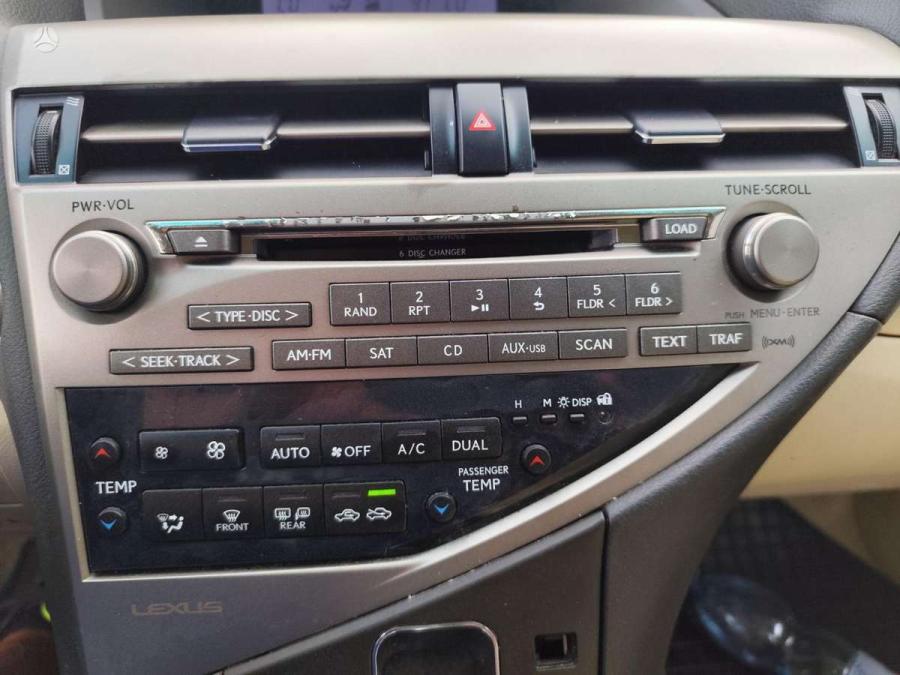 Красный Лексус RX 350 2014 в Шяуляй, объемом двигателя 3.50 л и пробегом 160 тыс. км за 15200 €, фото 14 на AUTOMOTO.COM.LV