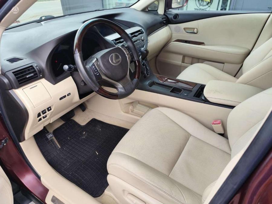 Красный Лексус RX 350 2014 в Шяуляй, объемом двигателя 3.50 л и пробегом 160 тыс. км за 15200 €, фото 15 на AUTOMOTO.COM.LV