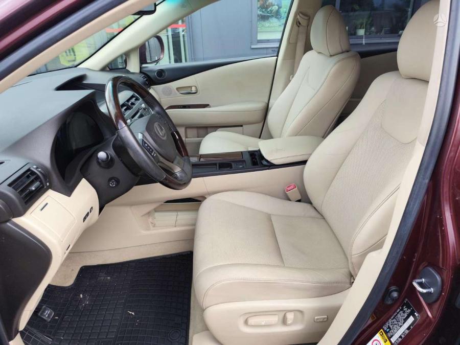 Красный Лексус RX 350 2014 в Шяуляй, объемом двигателя 3.50 л и пробегом 160 тыс. км за 15200 €, фото 16 на AUTOMOTO.COM.LV