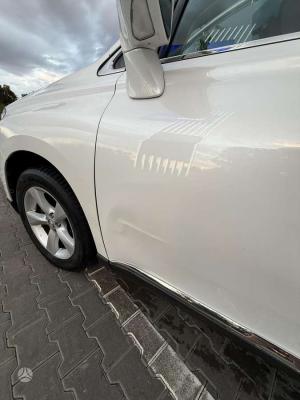 White Lexus rx-350 2013 in Vilnius, with an engine capacity of 3.50 L and mileage of 152 thousand km for 12490 €, photo 7 on AUTOMOTO.COM.LV