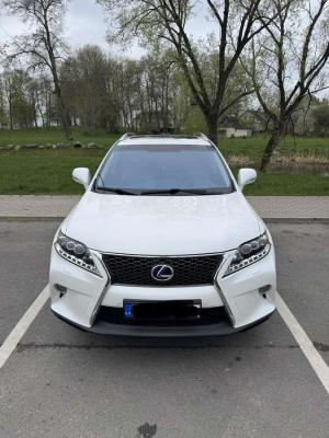 White Lexus rx-350 2015 in Siauliai, with an engine capacity of 3.50 L and mileage of 180 thousand km for 14950 €, photo 6 on AUTOMOTO.COM.LV
