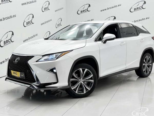 White Lexus rx-350 2017 in Vilnius, with an engine capacity of 3.46 L and mileage of 80 thousand km for 23500 €, photo 1 on AUTOMOTO.COM.LV