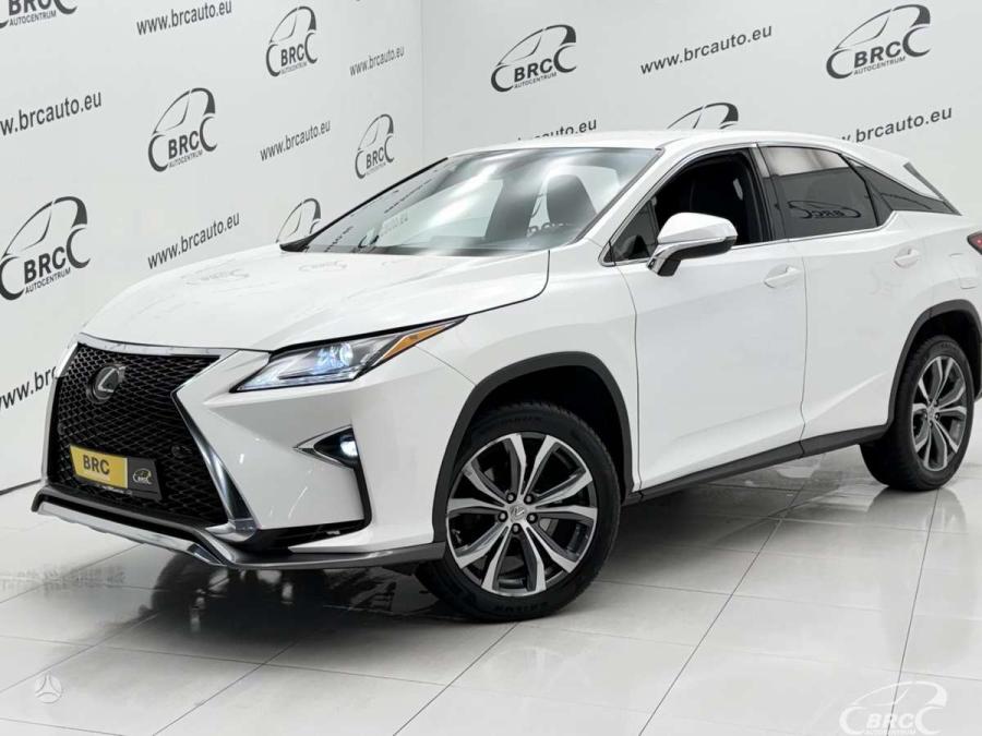 White Lexus rx-350 2017 in Vilnius, with an engine capacity of 3.46 L and mileage of 80 thousand km for 23500 €, photo 1 on AUTOMOTO.COM.LV