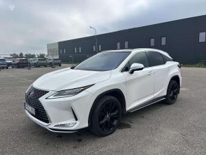 White Lexus rx-350 2017 in Vilnius, with an engine capacity of 3.46 L and mileage of 77 thousand km for 25700 €, photo 1 on AUTOMOTO.COM.LV