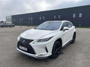 White Lexus rx-350 2017 in Vilnius, with an engine capacity of 3.46 L and mileage of 77 thousand km for 25700 €, photo 3 on AUTOMOTO.COM.LV