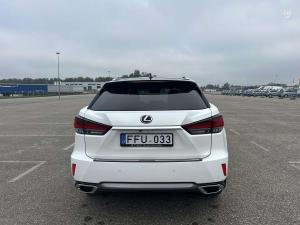 White Lexus rx-350 2017 in Vilnius, with an engine capacity of 3.46 L and mileage of 77 thousand km for 25700 €, photo 10 on AUTOMOTO.COM.LV