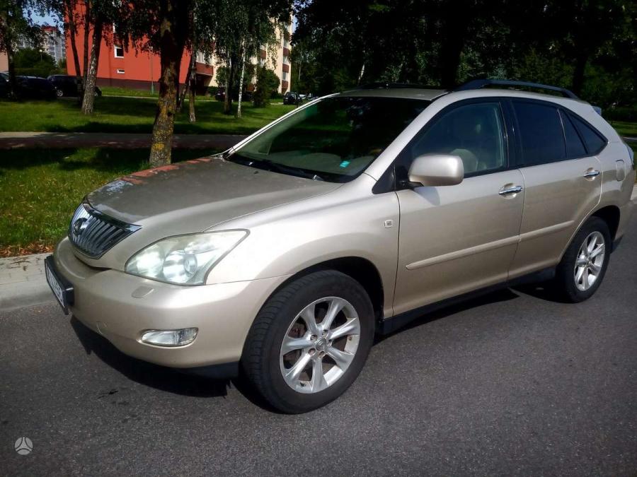 Dzeltens Lexus rx-350 2007 Klaipėda, ar dzinēja tilpumu 3.46 L un nobraukumu 129 tūkst. km par 6500 €, foto 2 vietnē AUTOMOTO.COM.LV