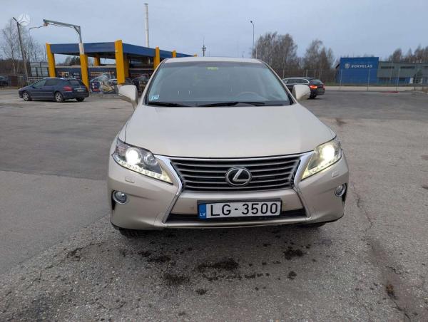 Yellow Lexus rx-350 2012 in Panevezys, with an engine capacity of 3.50 L and mileage of 448 thousand km for 8650 €, photo 2 on AUTOMOTO.COM.LV