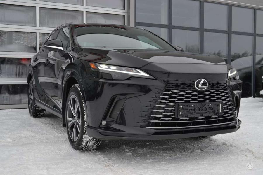 Melns Lexus RX 350h 2024 Viļņa, ar dzinēja tilpumu 2.49 L un nobraukumu 24 tūkst. km par 58000 €, foto 5 vietnē AUTOMOTO.COM.LV