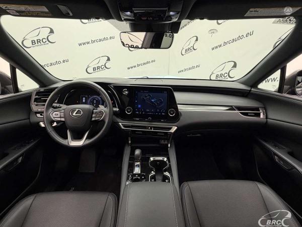 Black Lexus RX 350h 2024 in Vilnius, with an engine capacity of 2.49 L and mileage of 24 thousand km for 51900 €, photo 4 on AUTOMOTO.COM.LV