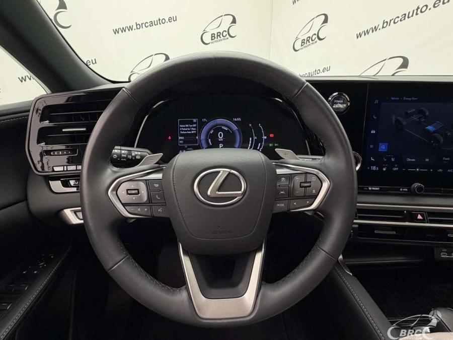 Black Lexus RX 350h 2024 in Vilnius, with an engine capacity of 2.49 L and mileage of 24 thousand km for 51900 €, photo 32 on AUTOMOTO.COM.LV