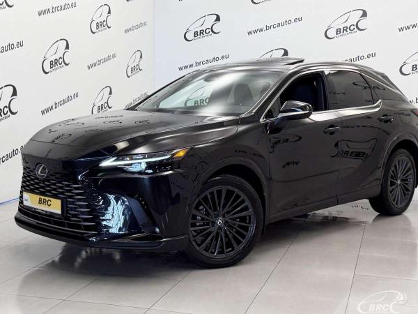 Melns Lexus RX 350h 2025 Viļņa, ar dzinēja tilpumu 2.49 L un nobraukumu 8 tūkst. km par 53000 €, foto 1 vietnē AUTOMOTO.COM.LV