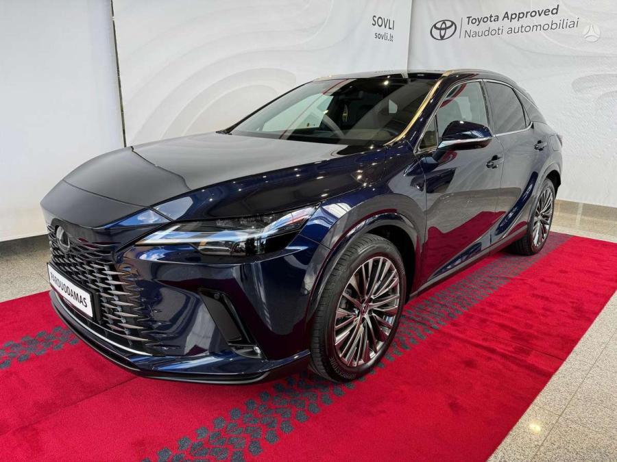 Синий Лексус RX 350h 2023 в Шяуляй, объемом двигателя 2.49 л и пробегом 41 тыс. км за 57500 €, фото 1 на AUTOMOTO.COM.LV