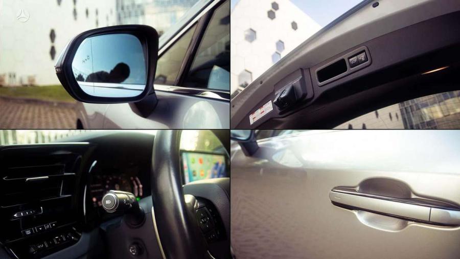 Grey Lexus RX 350h 2024 in Vilnius, with an engine capacity of 2.49 L and mileage of 39 thousand km for 63000 €, photo 7 on AUTOMOTO.COM.LV