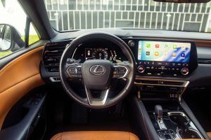 Grey Lexus RX 350h 2024 in Vilnius, with an engine capacity of 2.49 L and mileage of 39 thousand km for 63000 €, photo 31 on AUTOMOTO.COM.LV