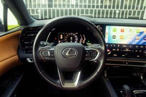 Grey Lexus RX 350h 2024 in Vilnius, with an engine capacity of 2.49 L and mileage of 39 thousand km for 63000 €, photo 35 on AUTOMOTO.COM.LV