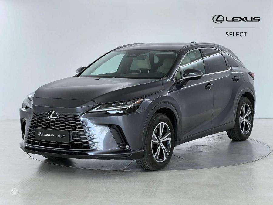 Pelēks Lexus RX 350h 2024 Viļņa, ar dzinēja tilpumu 2.49 L un nobraukumu 77 tūkst. km par 56900 €, foto 1 vietnē AUTOMOTO.COM.LV