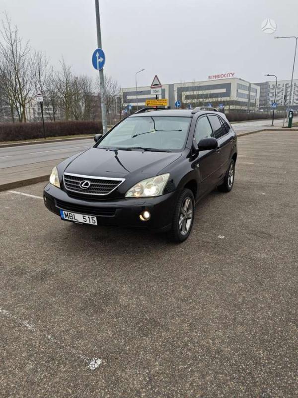 Black Lexus RX 400h 2005 in Vilnius, with an engine capacity of 3.31 L and mileage of 321 thousand km for 4000 €, photo 1 on AUTOMOTO.COM.LV