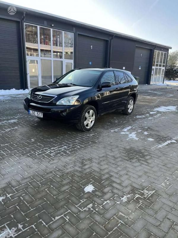 Melns Lexus RX 400h 2005 Kauņa, ar dzinēja tilpumu 3.30 L un nobraukumu 359 tūkst. km par 5900 €, foto 2 vietnē AUTOMOTO.COM.LV