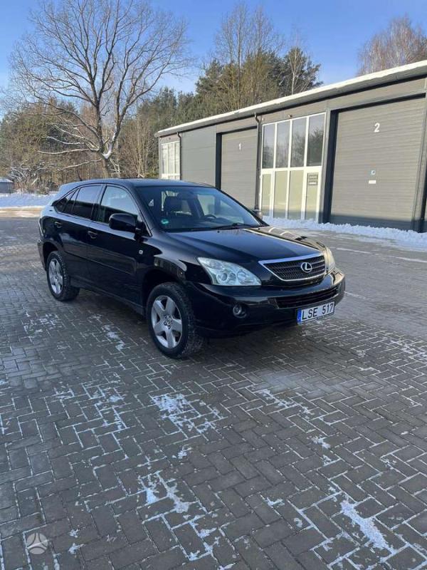 Melns Lexus RX 400h 2005 Kauņa, ar dzinēja tilpumu 3.30 L un nobraukumu 359 tūkst. km par 5900 €, foto 3 vietnē AUTOMOTO.COM.LV