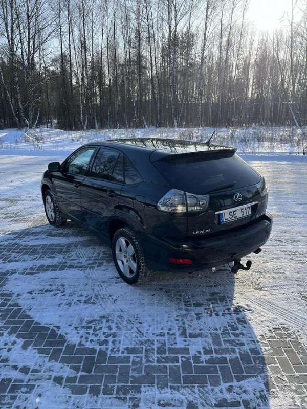 Melns Lexus RX 400h 2005 Kauņa, ar dzinēja tilpumu 3.30 L un nobraukumu 359 tūkst. km par 5900 €, foto 4 vietnē AUTOMOTO.COM.LV
